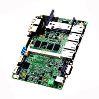 China 4 Lan 3.5 Inch Firewall Motherboard Quad Core E3845 Onboard 4GB RAM Support Cfast for sale