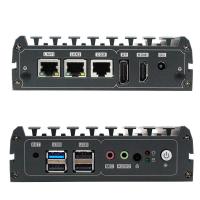 China Dual Core J1800 N2806 2 Lan Mini Pc Firewall DP Display Support Mikrotik PFsense for sale