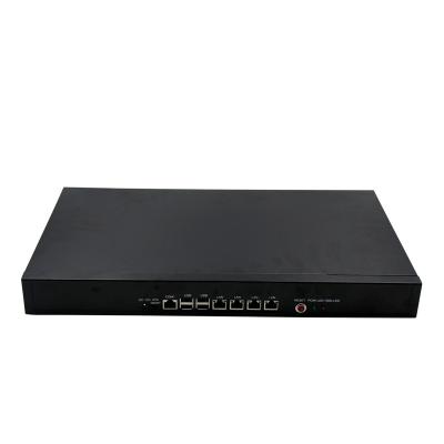 China 1U Rack Industrial Pfsense Firewall PC Dual Core Atom N2600 N2800 4 LAN for sale