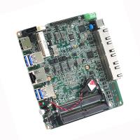 China NANO Firewall PC Motherboard Intel® 6th Generation I3-6100U I5-6200U I7-6500U 4 NIC Pfsense Router for sale
