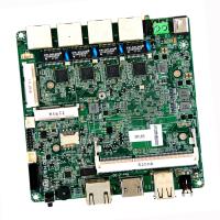 China Intel® Bay Trail E3845 J1900 N2806 N2920 4 LAN Firewall PC Motherboard For Nano Firewall Computer for sale