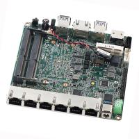 China 6 LAN Industrial Mainboard NANO For Firewall Pc Pfsense Router Intel® Kaby Lake 3865U for sale