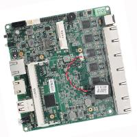 China Bay Trail J1800 J1900 N2806 E3845 6 Gigabit LAN Nano Firewall Computer Motherboard Network Security Mainboard for sale