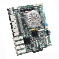 China H110  Pc Firewall Motherboard 6 NIC 4 SFP Port Bypass For Firewall Pc Pfsense Router for sale