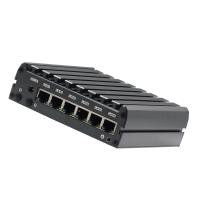 China Quad Core J1900 Firewall PC , Fanless Mini Computer Support PFsense Mikrotik for sale