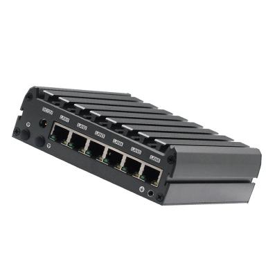 China Quad Core J1900 Firewall PC , Fanless Mini Computer Support PFsense Mikrotik for sale