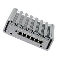China 6 Gigabit LAN Firewall Mini Pc Intel 6th Gen I3-6100U I5-6200U I7-6500U Support PFsense for sale