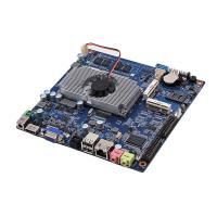 China 6 COM 8USB Mini Itx 12V Motherboard Intel Atom Cedarview N2600 N2800 D2550 CPU for sale