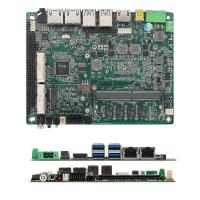 China Skylake i7-6500U DDR4 2 lan 6 com mini pc industrial mainboard 4K display Wide voltage power for sale