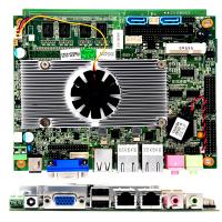 China 3.5 inch D525 Mini Itx Motherboard Dual Lan 6 COM Onboard DDR3 for POS for sale