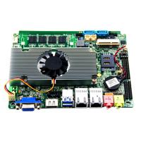 China Broadwell-U i3 i5 i7 Industrial PC Mainboard 3.5 Inch BGA1168 Onboard DDR3L 6COM 2LAN for sale