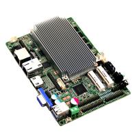 China Bay Trail J1900 E3845 3.5 Inch Motherboard 4GB RAM 2 LAN 6 COM 8-36V Voltage Power for sale