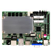 China Bay Trail J1900 E3845 3.5 Inch Motherboard 4GB RAM 2 LAN 6 COM 8-36V Voltage Power for sale