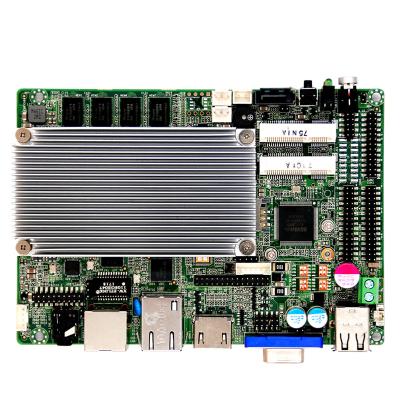 China Bay Trail J1900 E3845 3.5 Inch Motherboard 4GB RAM 2 LAN 6 COM 8-36V Voltage Power for sale