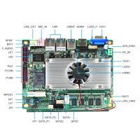 China 3.5 Inch X86 Industrial Dual Gigabit Lan Motherboard Atom N2800 Onboard 2GB DDR3 RAM for sale