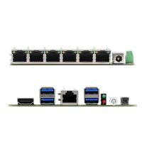 China Intel® 6th Gen I3 I5 I7 6 LAN Industrial NANO Motherboard for Firewall Pc Pfsense Router for sale