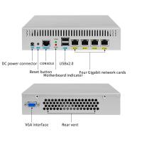 China PFsense Soft Router Firewall PC , Desktop Mini Pc D525 4 Gigabit LAN for sale