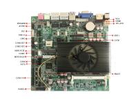 China Dual cores i3-3217U industrial motherboard 6 COM 2 LAN Mini-ITX mainboard for sale