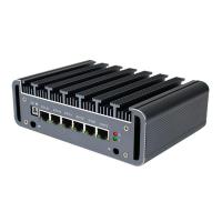China Celeron 5305U 6 Gigabit LAN PFSENSE firewall PC Fanless mini pc for sale