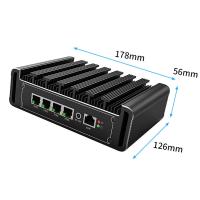 China Celeron® 6305 4*2.5G LAN Firewall computer pFsense industrial mini pc for sale