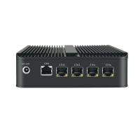 China Intel ® J6412 cpu 4*2.5G LAN 6 USB Firewall appliance pFsense soft router fanless mini industry pc for sale