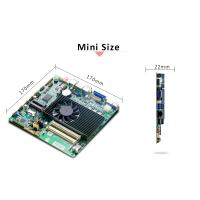 China Industrial Itx Motherboard with Integrated AMD A4-5145M 2.0G Dual Core Processor 2 COM 10 USB LVDS display for sale