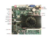 China Industrial Itx Motherboard dual Core i5-3337U 6 COM 2 LAN industry mainboard for sale
