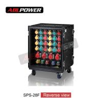 China DMX512 Stage Power Distro Box Light Power Control 380v CAMLOCK 28 Channels SPS-28F for sale