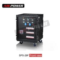 China DMX512 Stage Power Distro Box Light Power Control 380v CAMLOCK 28 Channels SPS-28F for sale