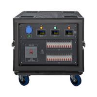 China DMX512 Stage Power Distro Box Light Power Control 380v CAMLOCK 28 Channels SPS-28F for sale