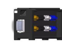 China Single Channel Power Distro Boxes Simple And Light Leakage Proof for sale