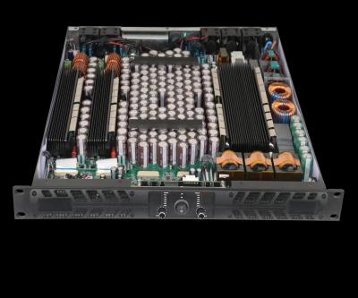 China 1U Two Channels Digital Power Amplifiers 3000w PFC Features Audio Stage Music for sale