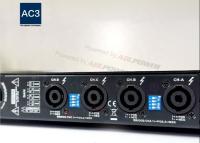 China Professional 1500W*4 power amp 1U class d sound digital power amplifier Imported original for sale