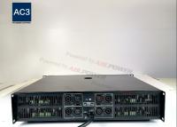 China Stage 2U Volume Control 600W Analog Stereo Amplifier for sale