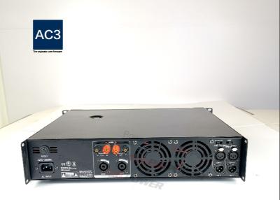China Compact Structure 2 Channel 550W Analog Power Amplifier for sale