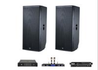 China OEM 1000W Karaoke Amplifier Speaker System With Microphone Set for sale