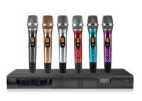 China PLL Integrated 105db Control KTV Wireless Microphone System for sale