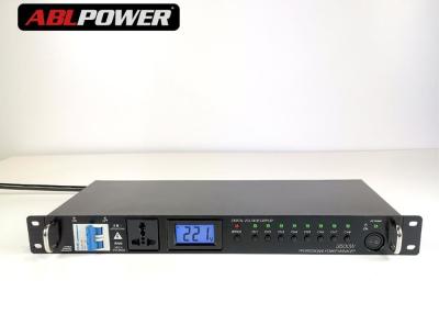 China Conference Rooms 2000W 3 Wire Rack Mount Power Sequencer for sale