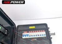 China Vlotage Meter Display 8 Way Output 3P 16A Power Distro Boxes for sale