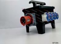 China Electric Plug Socket 63A 9 Channels Power Distro Boxes for sale