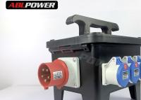 China Entertainment Black 8 Way Output 220V Power Distro Boxes for sale