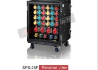 China Black Stage 28 Channels 400A Distribution Box In Electrical for sale