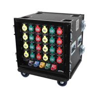 China Black Stage 28 Channels 400A Distribution Box In Electrical for sale