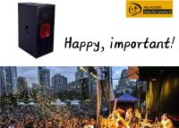 China Double 15 Bass Horn Tweeter 1000W Speakers For Music Listening for sale
