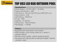 China DMX 512 IP65 LED Stage Lighting System RGB Outdoor Pixel for sale