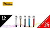 China 250KHz Ktv The Vocal Microphone Professional Wireless Microphone System for sale
