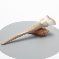 China Degradable Handle ECO Friendly Makeup Brush Without Ferrule For Powder for sale