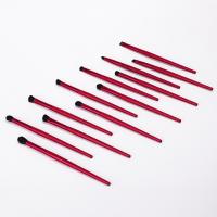 China 12pcs Professional Eyeshadow Brushes Eyeshadow Smudge Brush  19.5cm for sale