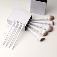 China 9pcs All In One White Face Makeup Brush Set Patented X Style Cosmetic Brush Makeup Kits for sale