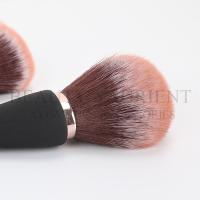 China Streamlined Private Label Makeup Brushes 15.2CM With Aluminum Long Handle for sale